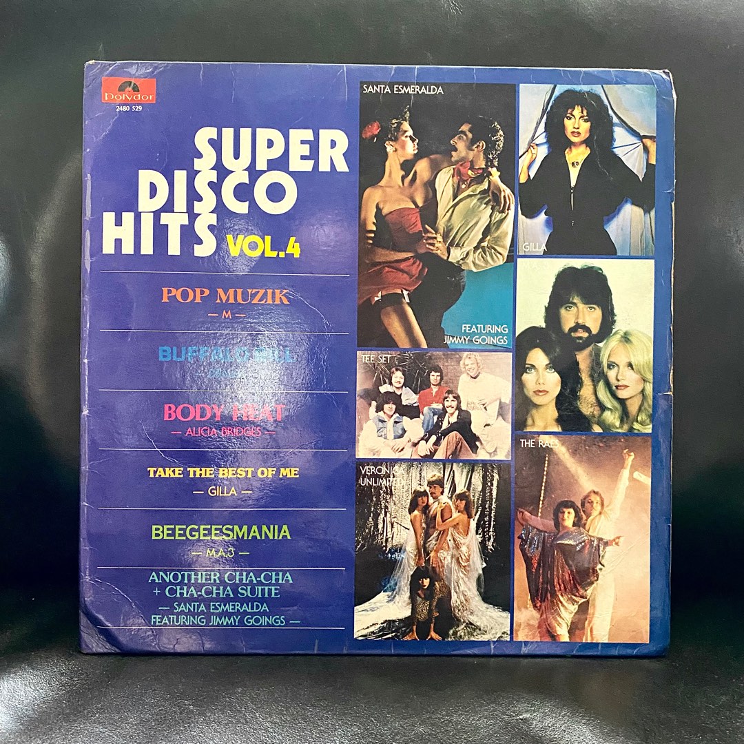 Super Disco Hits vol.4 (LP 黑膠), 興趣及遊戲, 音樂、樂器 & 配件, 音樂與媒體 - 黑膠碟 - Carousell