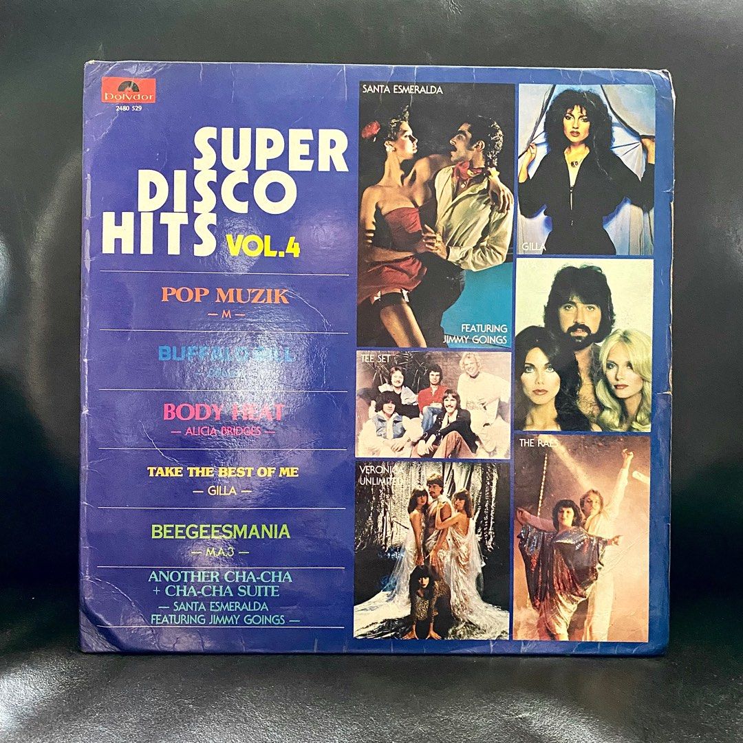 Super Disco Hits vol.4 (LP 黑膠), 興趣及遊戲, 音樂、樂器 & 配件, 音樂與媒體 - 黑膠碟 - Carousell
