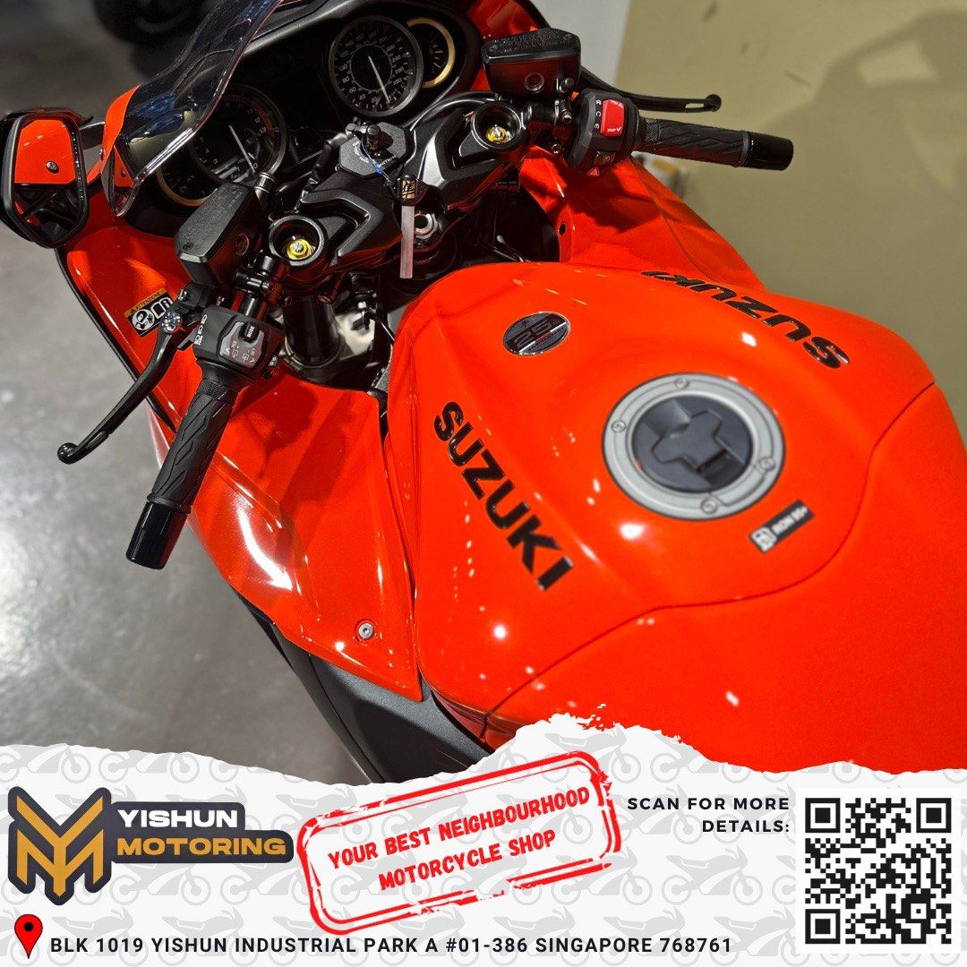 SUZUKI HAYABUSA GEN 3 25TH ( NEW SUZUKI HAYABUSA GEN 3 25TH ) CLASS 2 ...