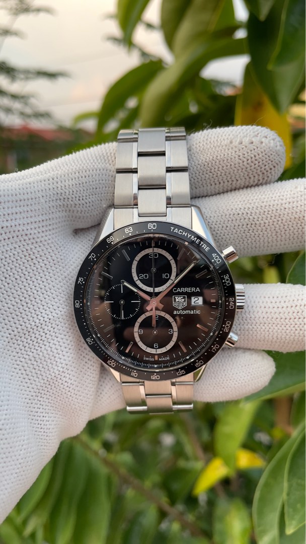 TAG Heuer Carrera CV2010 Calibre 16 Automatic, Luxury, Watches on Carousell