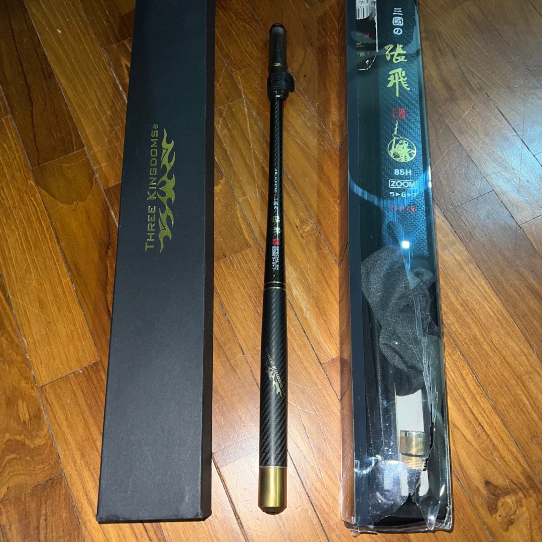 Tanaka Three Kingdoms 85H Zhang Fei Prawning Rod, Sports Equipment ...
