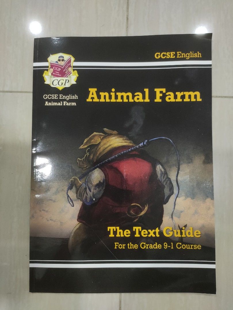 Text Guide for Animal Farm, Hobbies & Toys, Books & Magazines ...