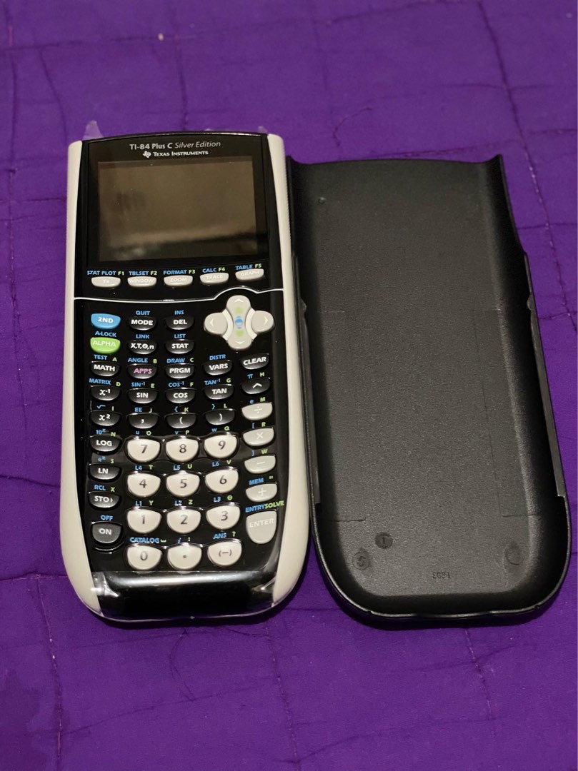 TI-84 plus c silver edition, Computers & Tech, Office & Business ...