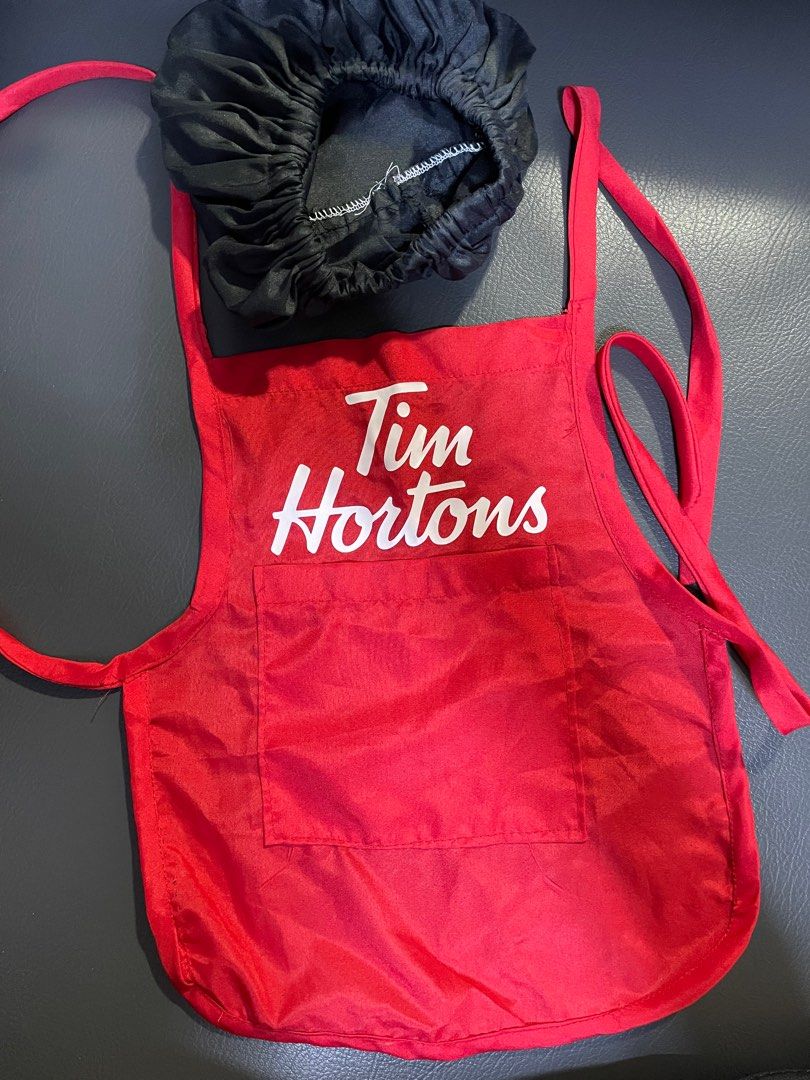 Tim Hortons Apron Restaurant Baby Milestone, Babies & Kids, Babies ...