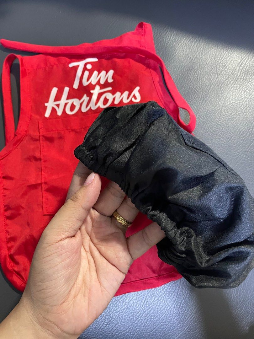 Tim Hortons Apron Restaurant Baby Milestone, Babies & Kids, Babies ...