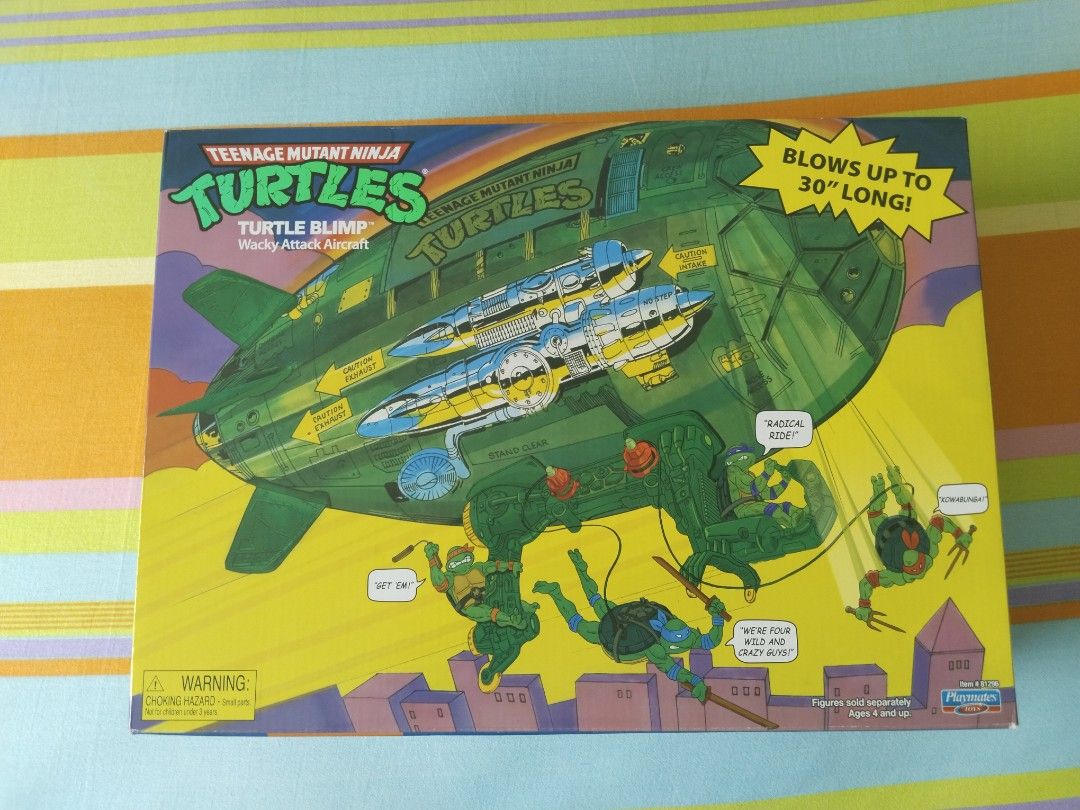 TMNT Classic Turtle Blimp Reissue, Hobbies & Toys, Toys & Games on ...