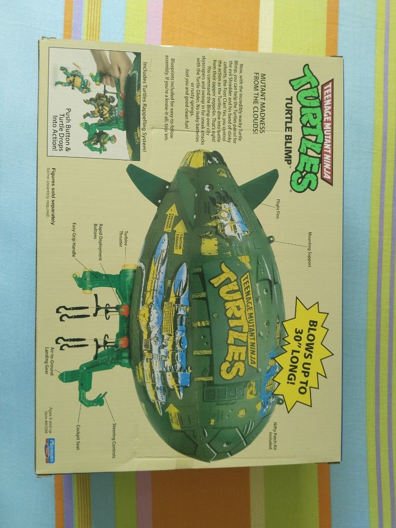 TMNT Classic Turtle Blimp Reissue, Hobbies & Toys, Toys & Games on ...