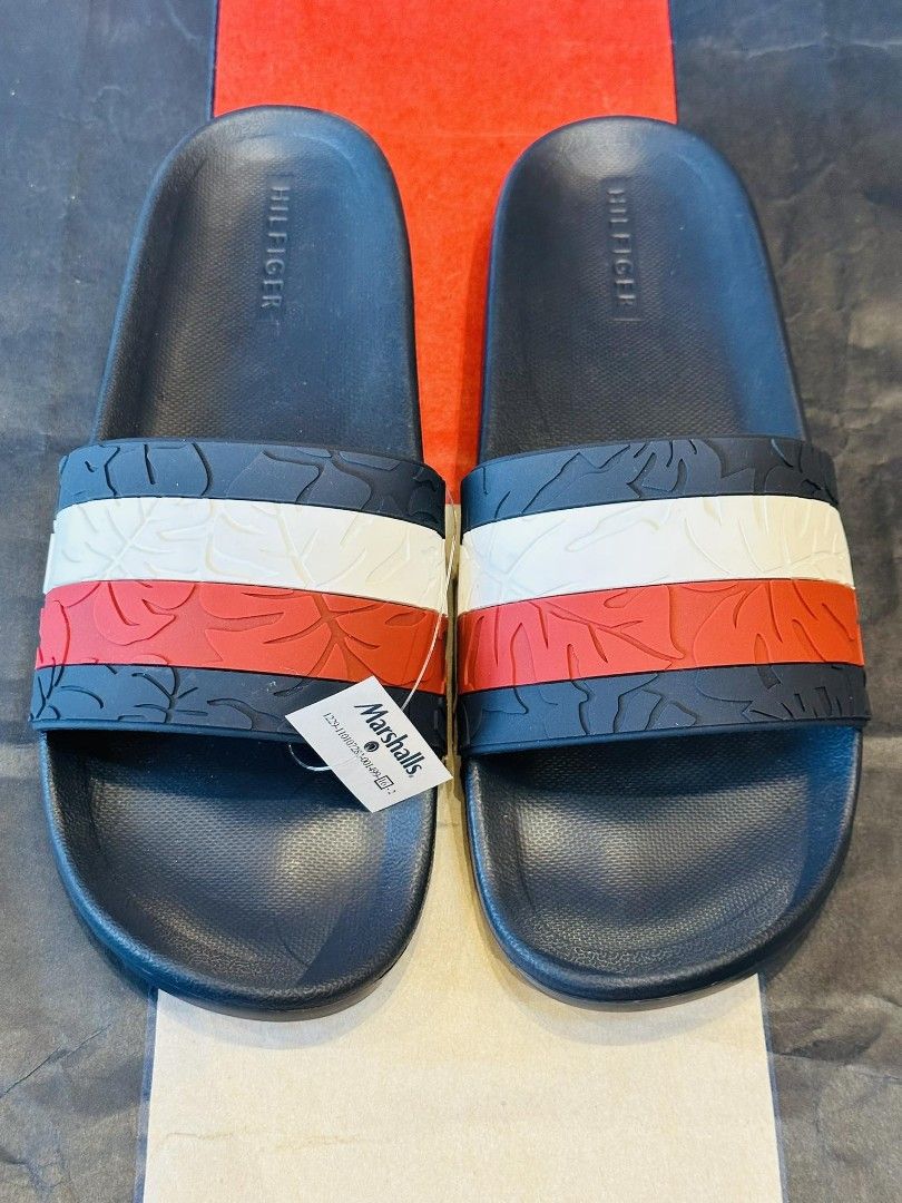 Tommy Hilfiger slides for Men 29 cm, Men's Fashion, Footwear, Slippers ...