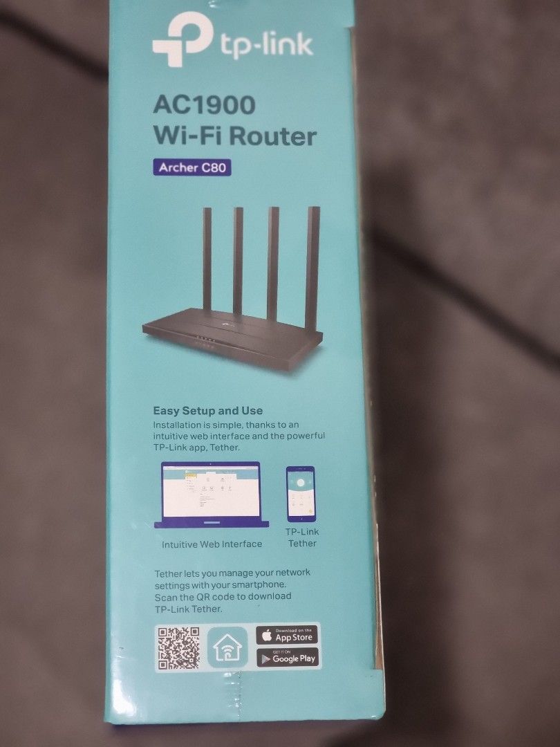 TP-Link Wifi Router AC 1900, Computers & Tech, Parts & Accessories ...