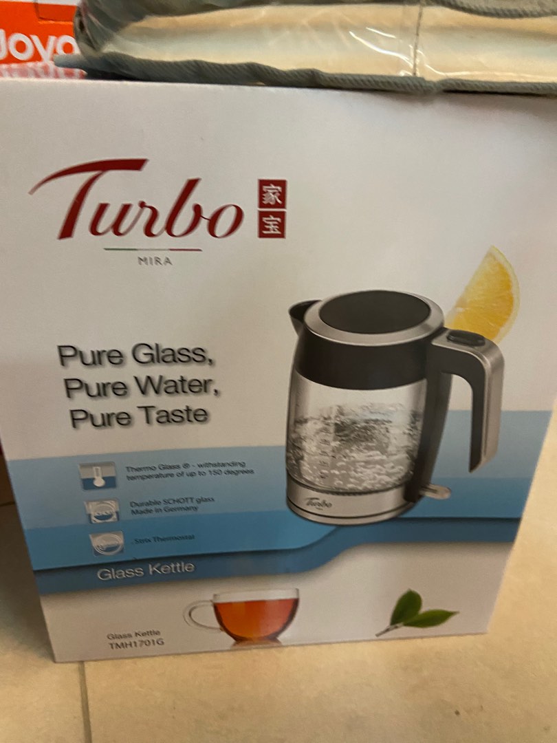 Turbo Glass Kettle, TV & Home Appliances, Kitchen Appliances, Kettles ...