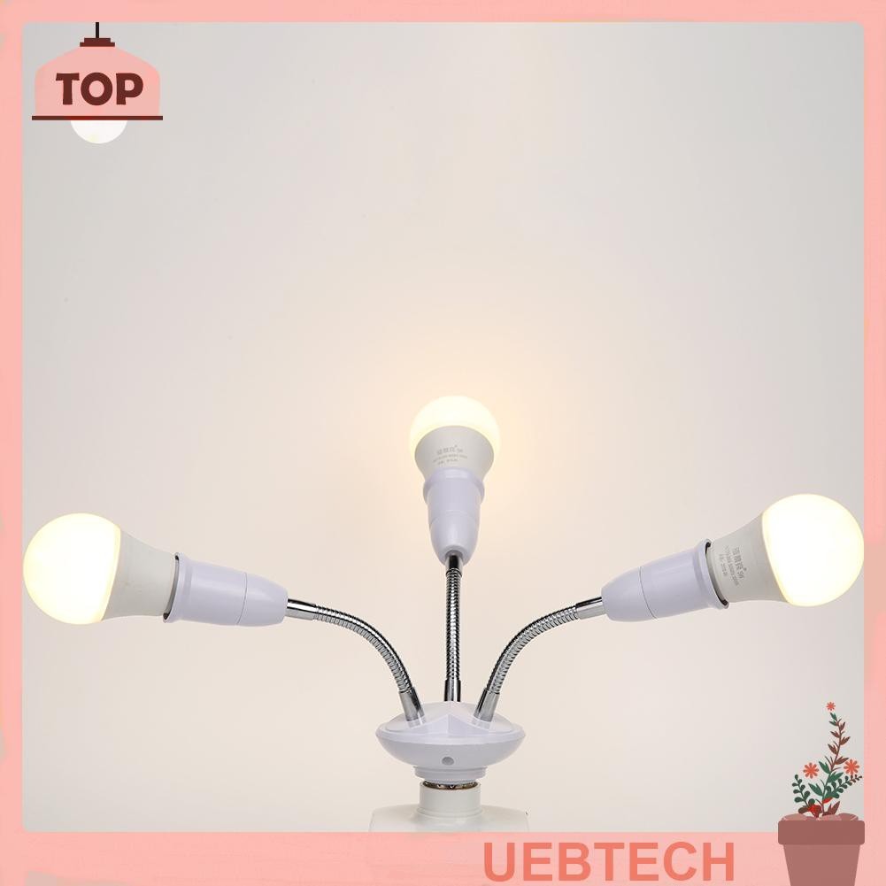 UEBTECH Multi Lamp Holder Adjustable E27 Adapter Converter for LED ...