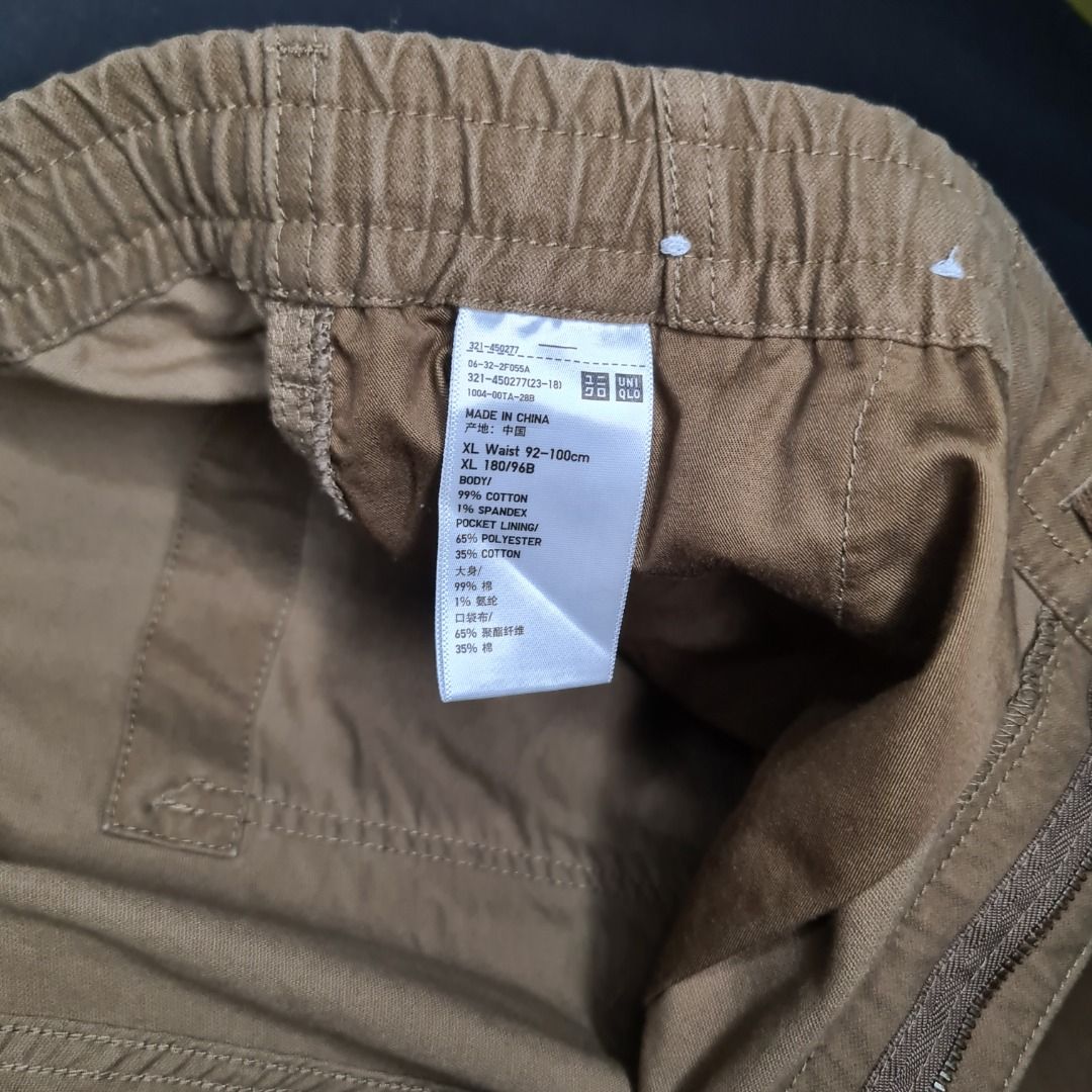UniQlo - Wide Fit Work Pants, Men's Fashion, Bottoms, Jeans on Carousell