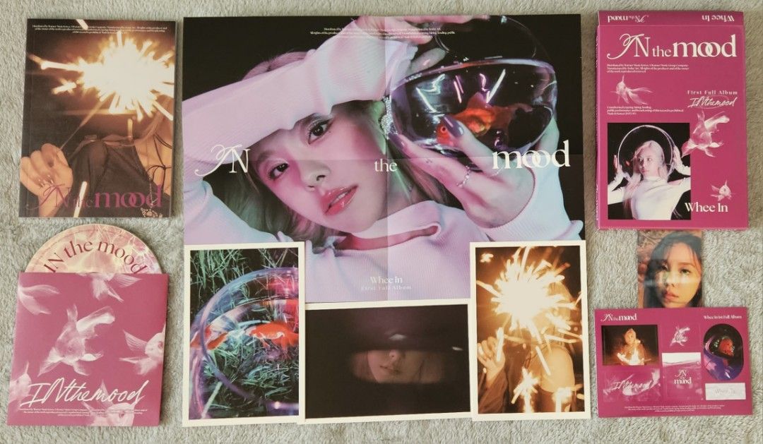 [Unsealed, No PC] Wheein In the Mood Full Album (Water/Wine ver ...
