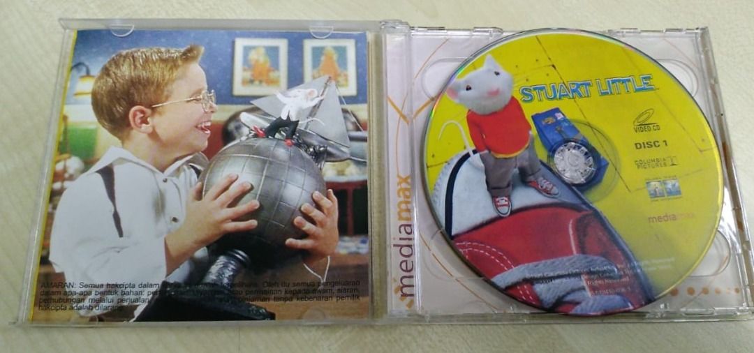VCD - STUART LITTLE (1999), Hobbies & Toys, Music & Media, CDs & DVDs ...