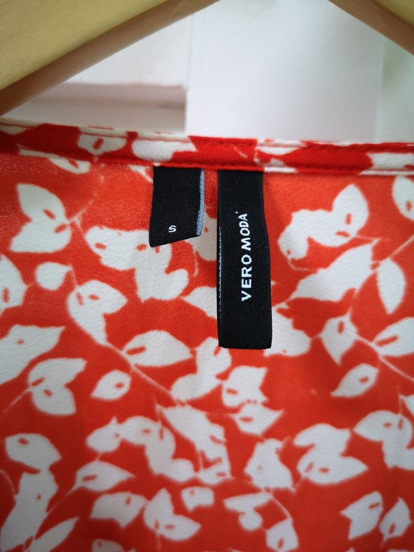 Vera Moda Wrap Dress, Women's Fashion, Dresses & Sets, Dresses on Carousell