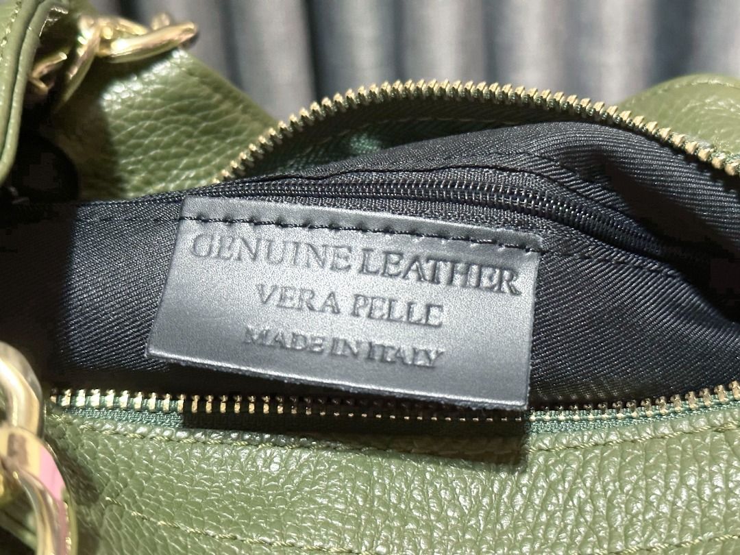 Vera Pelle genuine Italian leather 2-way bag, Luxury, Bags & Wallets on ...