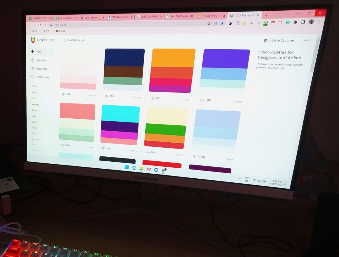Viewpoint 24 inch Semi Curved Monitor 165 hz, Computers & Tech ...
