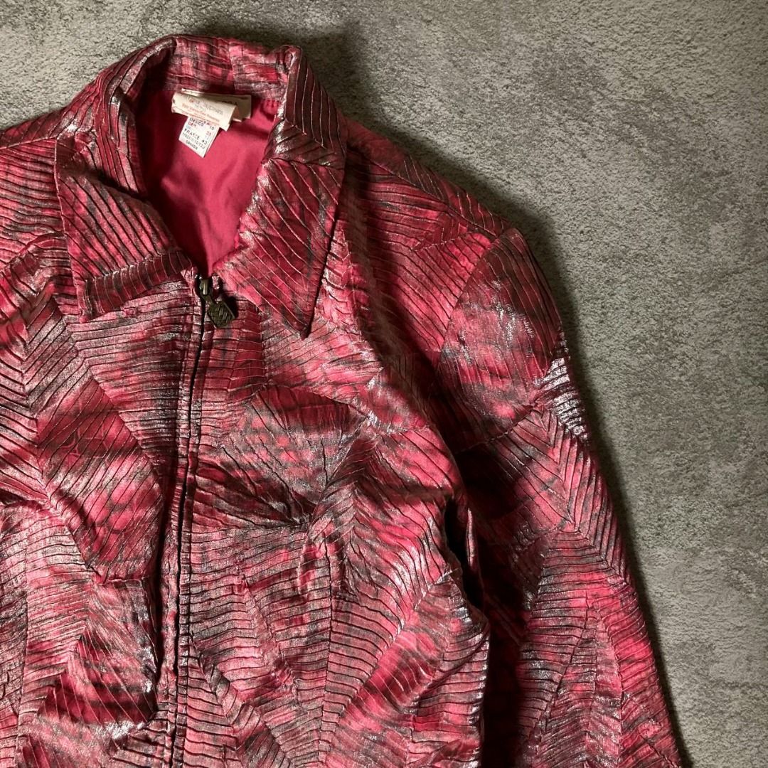 Vintage Bellesa Textured Jacket, Women's Fashion, Coats, Jackets and ...