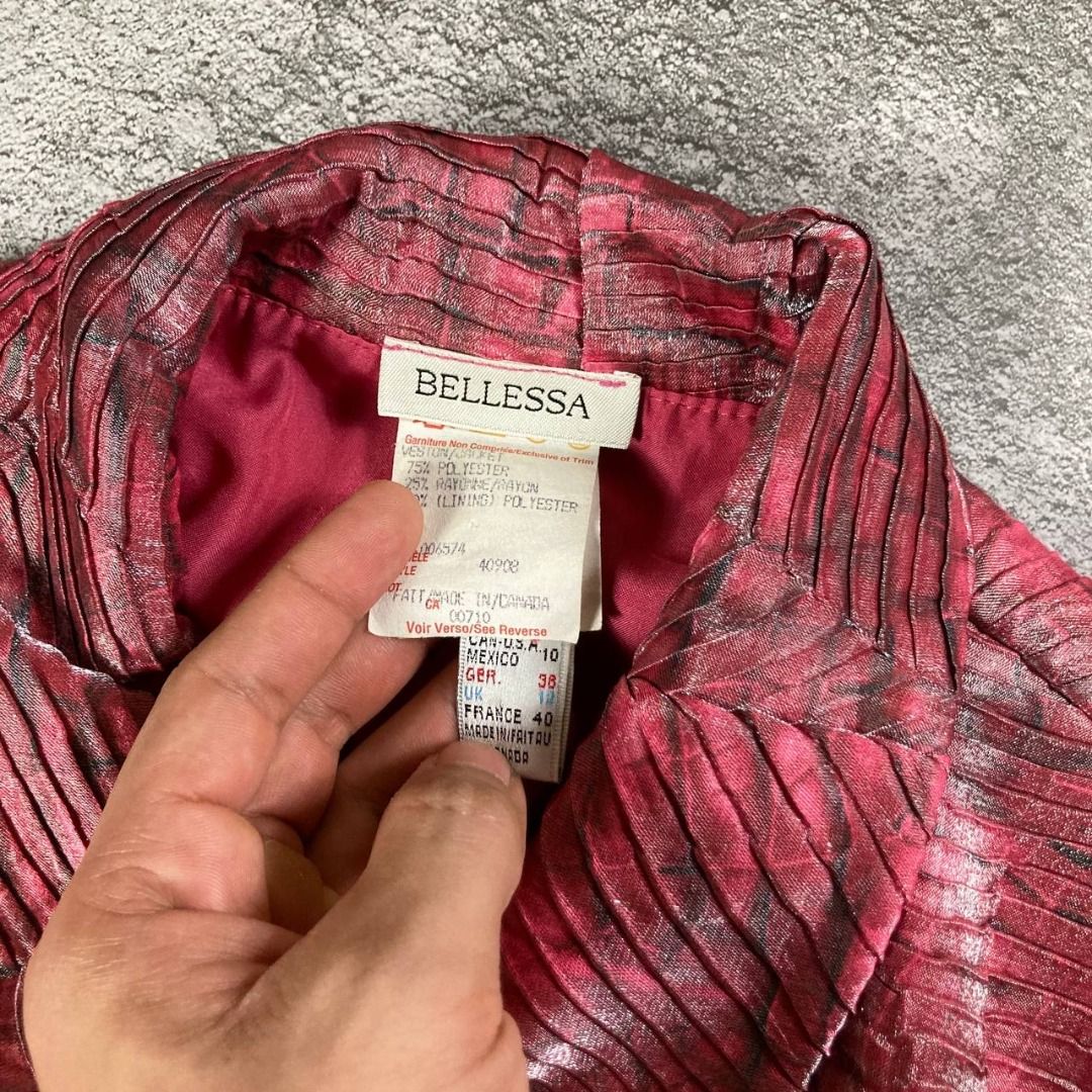 Vintage Bellesa Textured Jacket, Women's Fashion, Coats, Jackets and ...