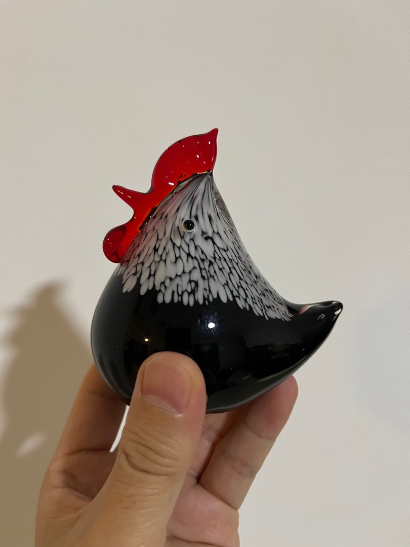 Vintage Glass Chicken, Hobbies & Toys, Memorabilia & Collectibles ...