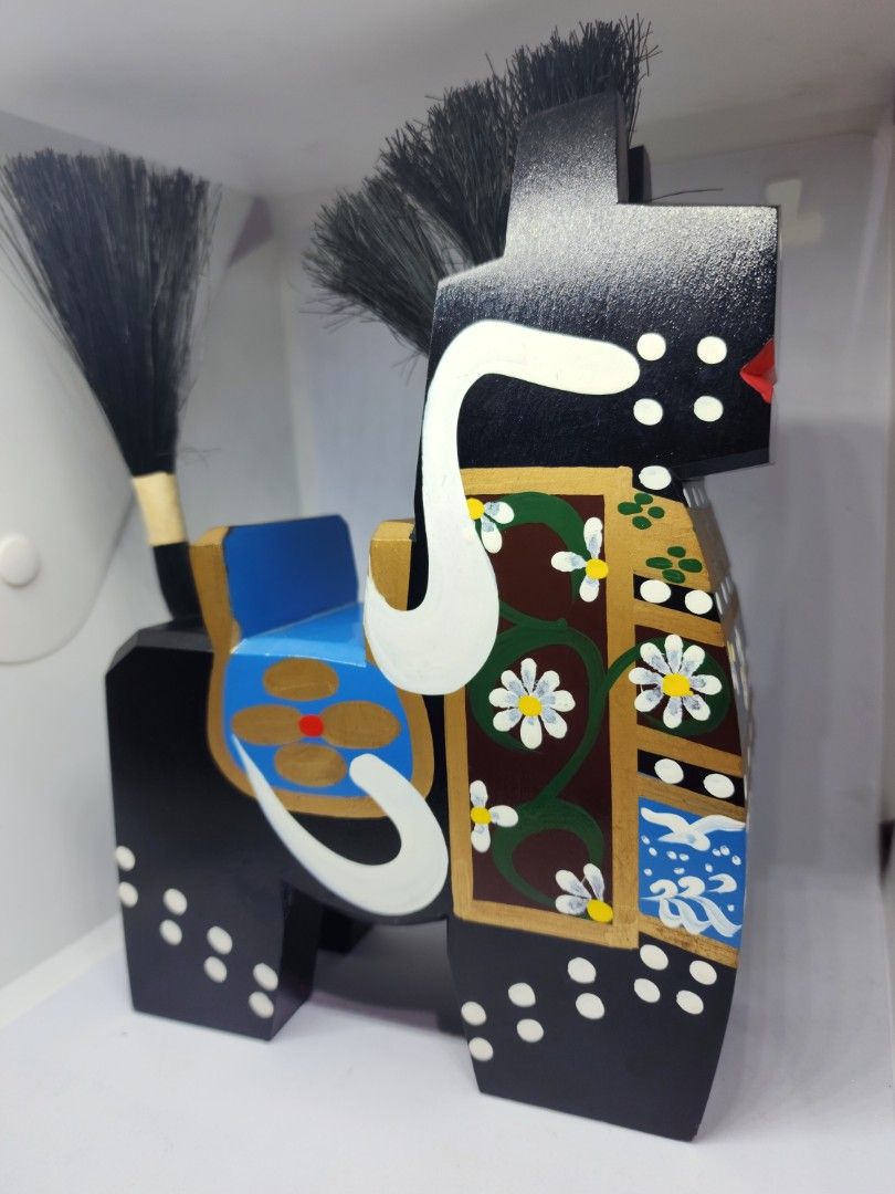 Vintage Japanase Yawata uma horse decor, Furniture & Home Living, Home ...