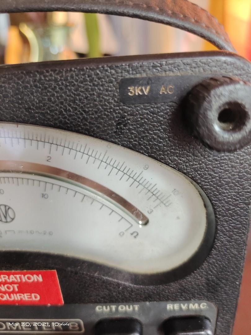 Vintage UK Multitester Heavy Duty. For Collectors. Working, Computers ...