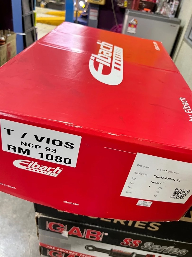 Vios Ncp93 Eibach Spring, Auto Accessories on Carousell