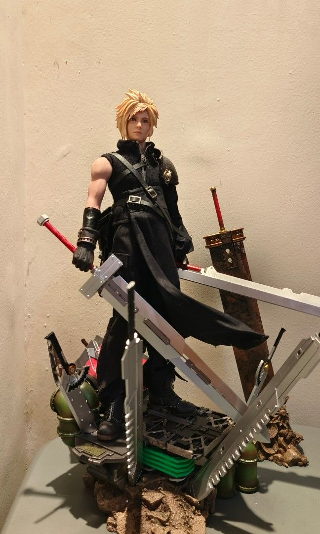 VTS toys Final Fantasy 7 Cloud Strife 1/6 scale figure deluxe version ...