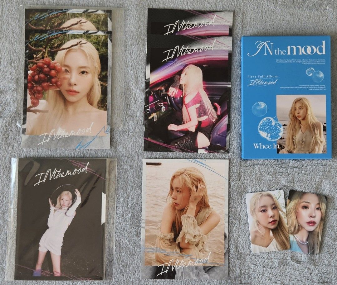 [Unsealed, Complete] Wheein In the Mood Full Album (Water ver ...