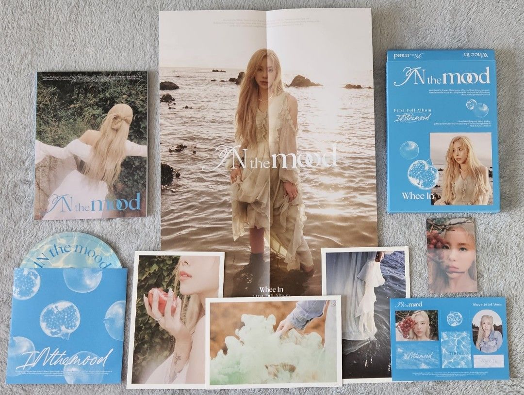 [Unsealed, Complete] Wheein In the Mood Full Album (Water ver ...
