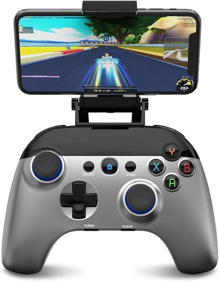 Wireless Game Controller, GEEKLIN Bluetooth Mobile Game Controller, Gamepad Controller for PUBG ...