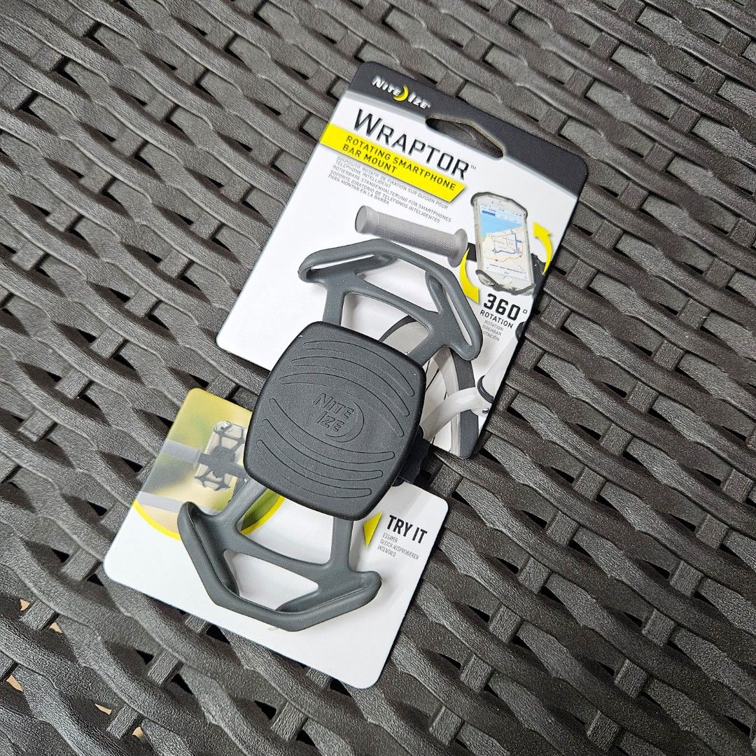 Wraptor Rotating Smartphone Bar Mount, Sports Equipment, Bicycles ...