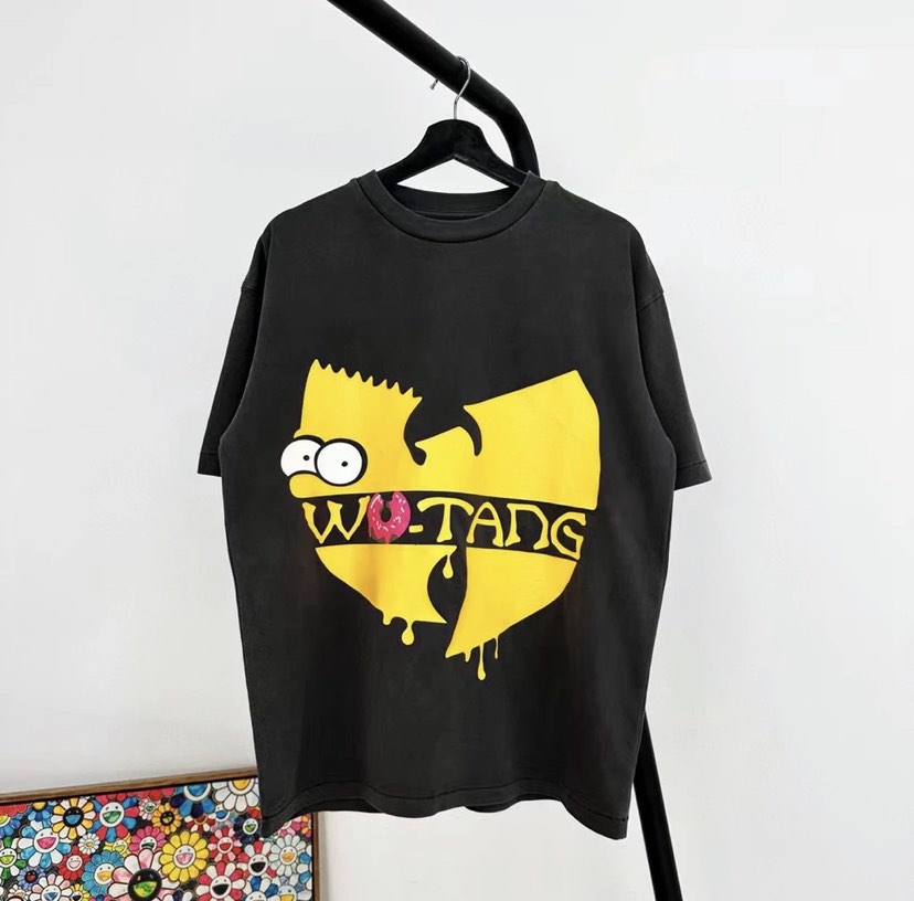 Wu-Tang Clan x Simpsons CREAM Tee T-shirt, Men's Fashion, Tops & Sets ...