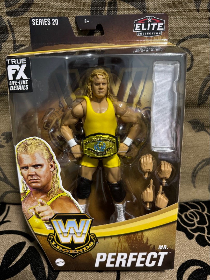 WWE Elite Legends Series 20: Mr. Perfect, Hobbies & Toys, Toys & Games ...