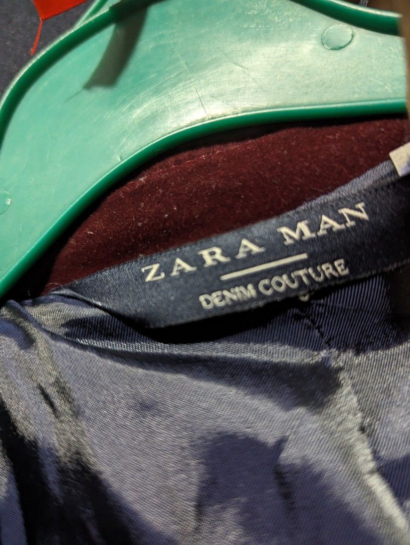 Zara Man Military Jacket - Denim Couture Tag, Men's Fashion, Coats ...