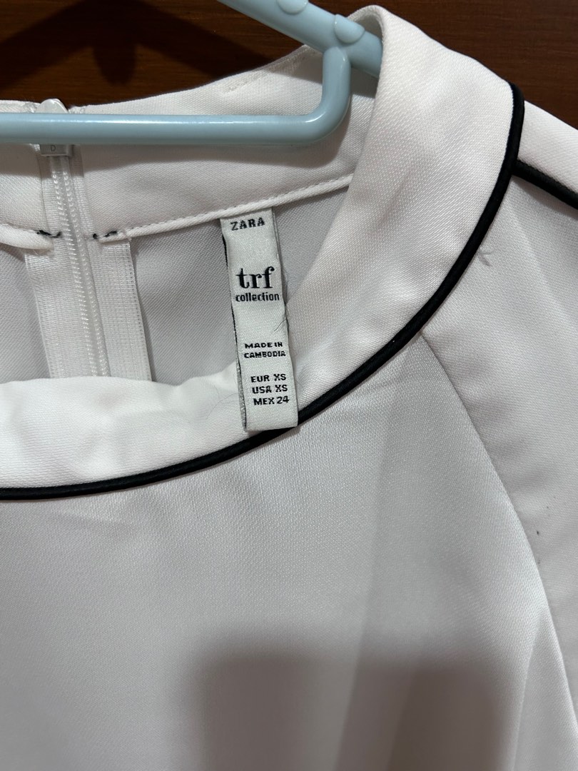 Zara trf collection blouse Original, Women's Fashion, Tops, Blouses on ...