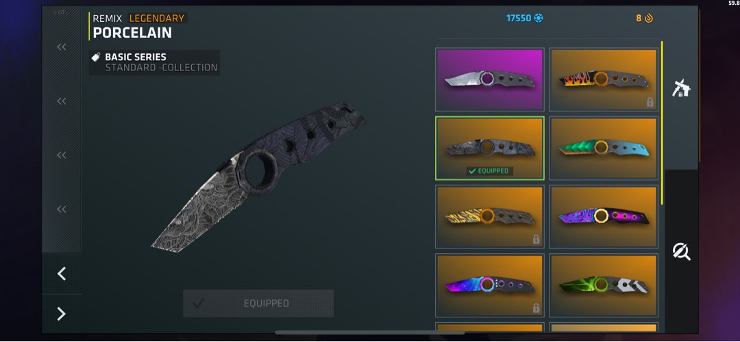 11 Knife skins + glove critical ops account, Video Gaming, Video Games ...