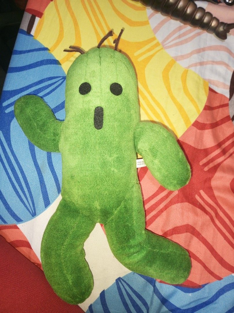 12" Cactuar from Final Fantasy, Hobbies & Toys, Toys & Games on Carousell