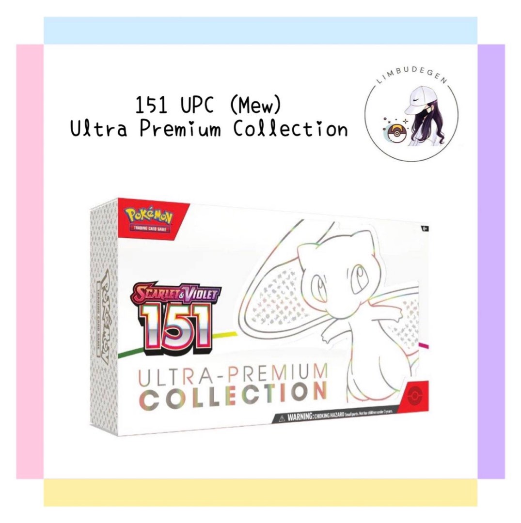 151 Mew UPC Ultra Premium Collection, Hobbies & Toys, Toys & Games on ...