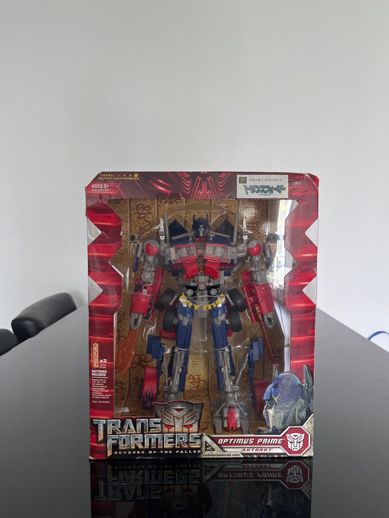 2009 transformer Optimus Prime Mech alive, Hobbies & Toys, Toys & Games ...