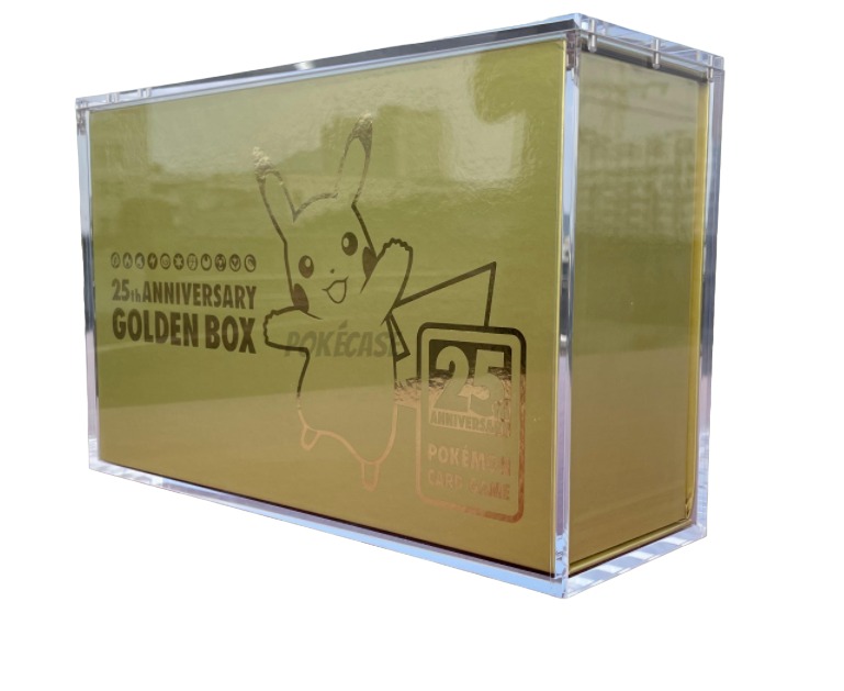 25th Anniversary Golden Box Acrylic Pikachu, Hobbies & Toys, Toys ...