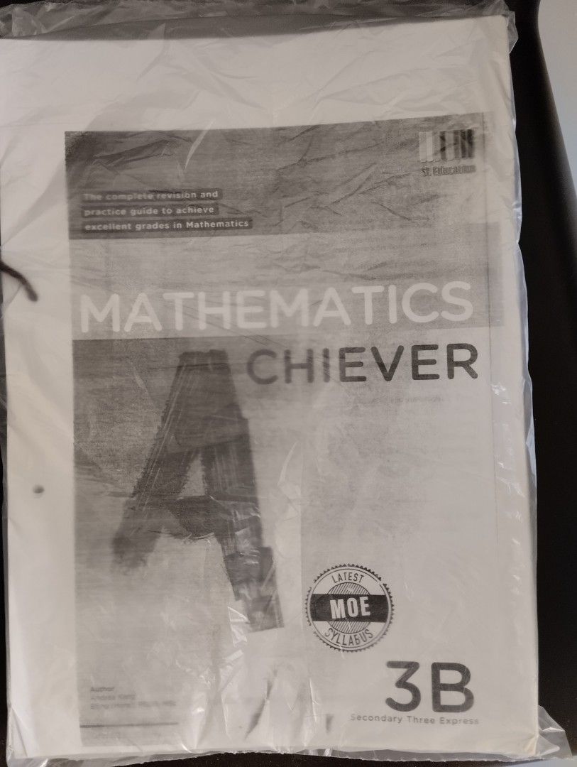 3B Maths Achiever with Step by step solutions, Hobbies & Toys, Books ...