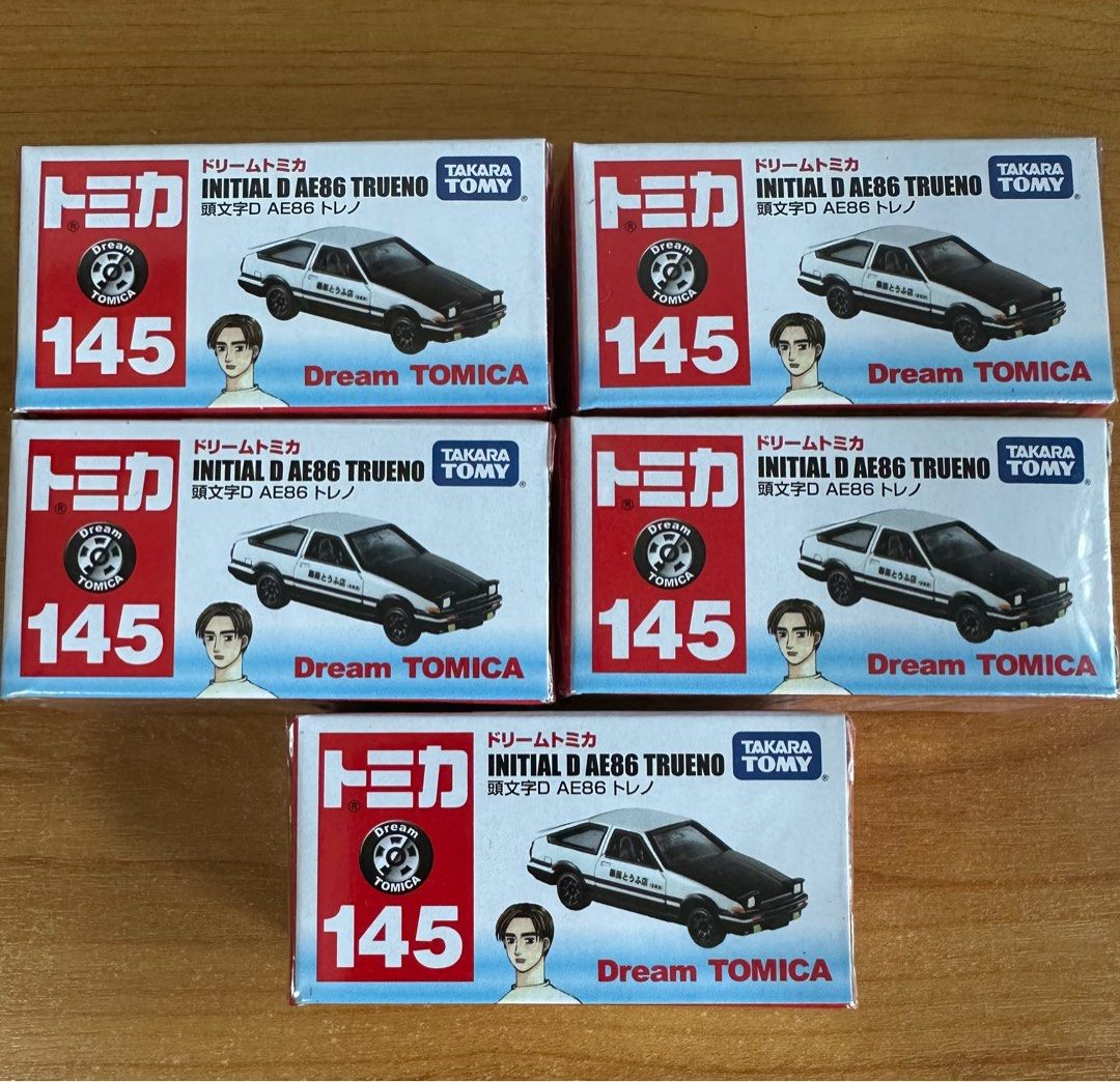 Initial D AE86 Trueno Tomica Takara Tomy , Hobbies & Toys, Toys & Games ...
