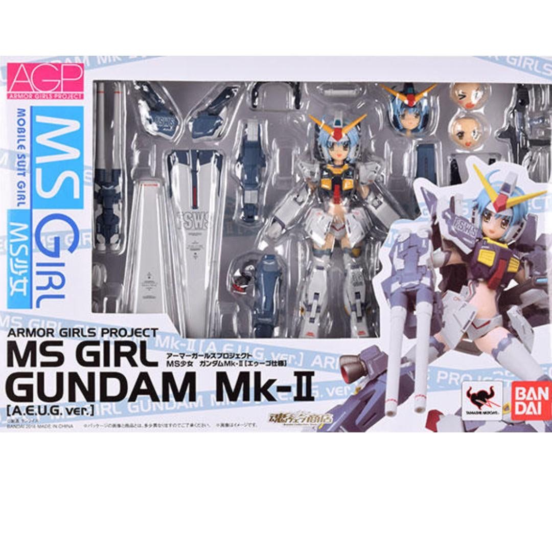 全新 日版 魂限 高達MkII MS少女 AGP MS GIRL GUNDAM MK-II [A.E.U.G. VER], 興趣及遊戲, 玩具 & 遊戲類 - Carousell