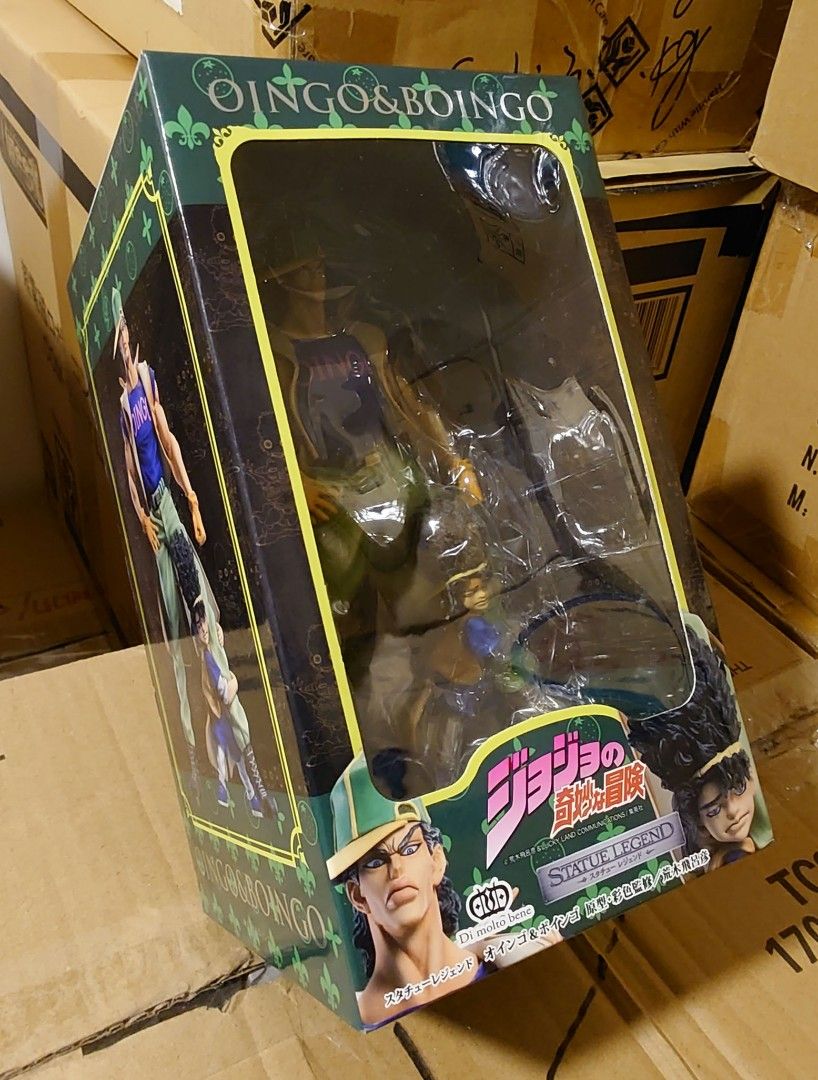 現貨 全新 Statue Legend 雕像 初版 歐因哥波因哥兄弟 Oingo & Boingo PVC Figure JOJO的奇妙冒險 ...