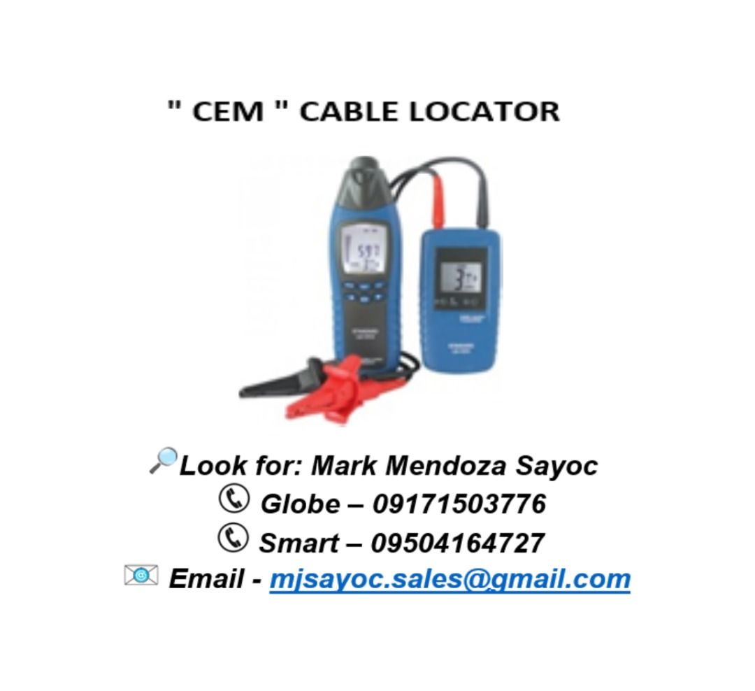 " CEM " CABLE LOCATOR, Commercial & Industrial, Construction Tools ...