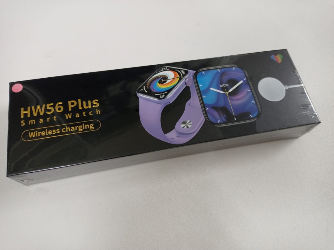 全新智能手錶 HW56 Plus Smart watch, 手提電話, 智能穿戴裝置及智能手錶 - Carousell