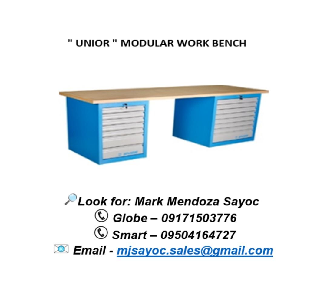" UNIOR " MODULAR WORK BENCH, Commercial & Industrial, Construction ...