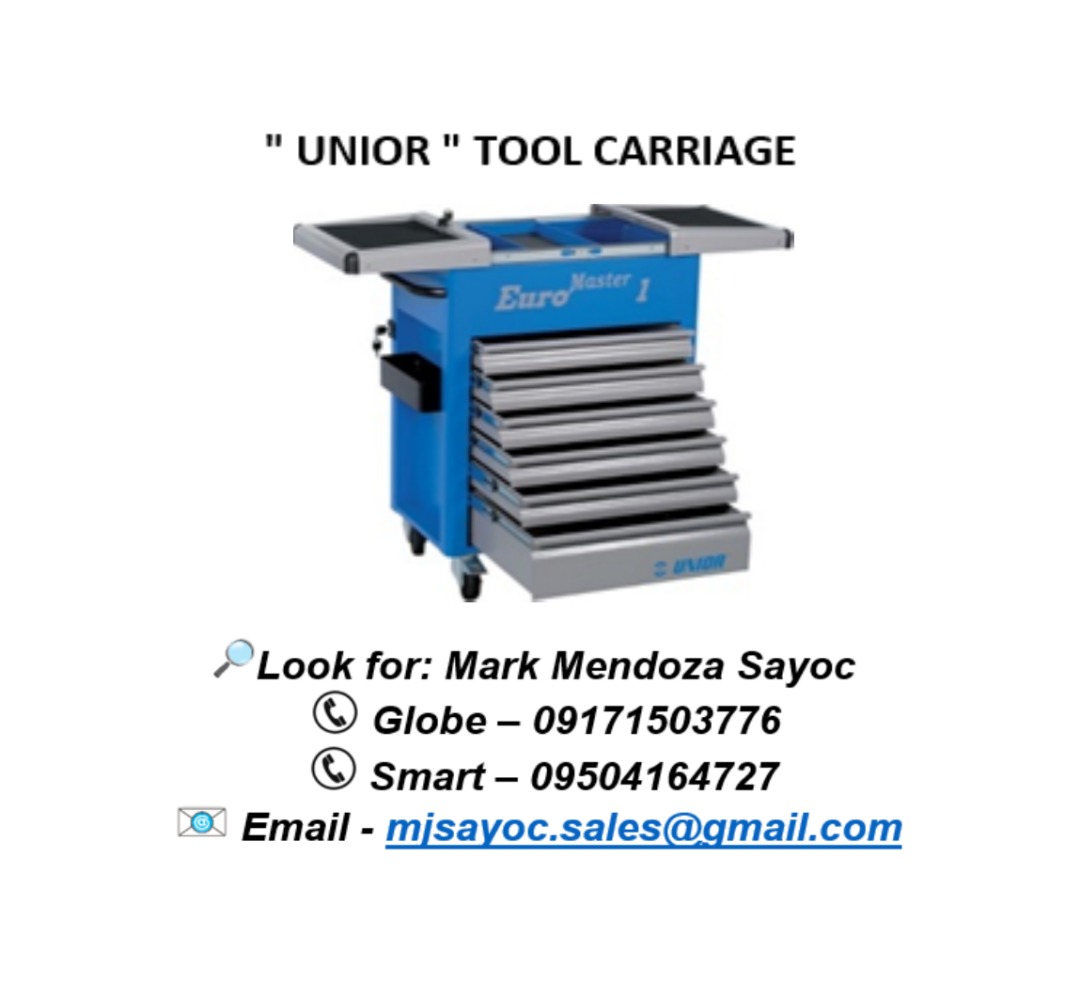 " UNIOR " TOOL CARRIAGE, Commercial & Industrial, Construction Tools & Equipment on Carousell