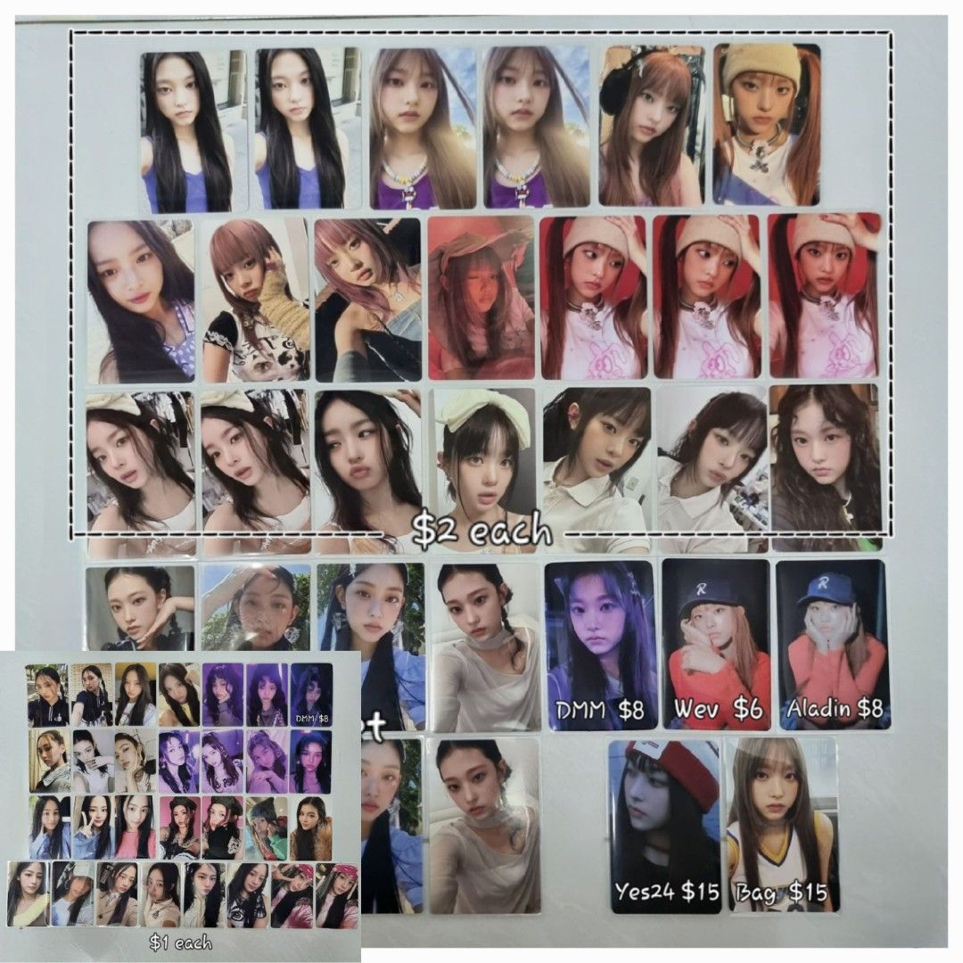 [ WTS CLEARANCE / WTT ] NEWJEANS NEW JEANS MINJI HANNI DANIELLE HAERIN HYEIN 1ST EP BAG 2ND EP ...